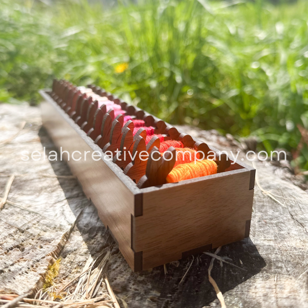 Wooden Bunny Bobbin Set – Selah Creative Company