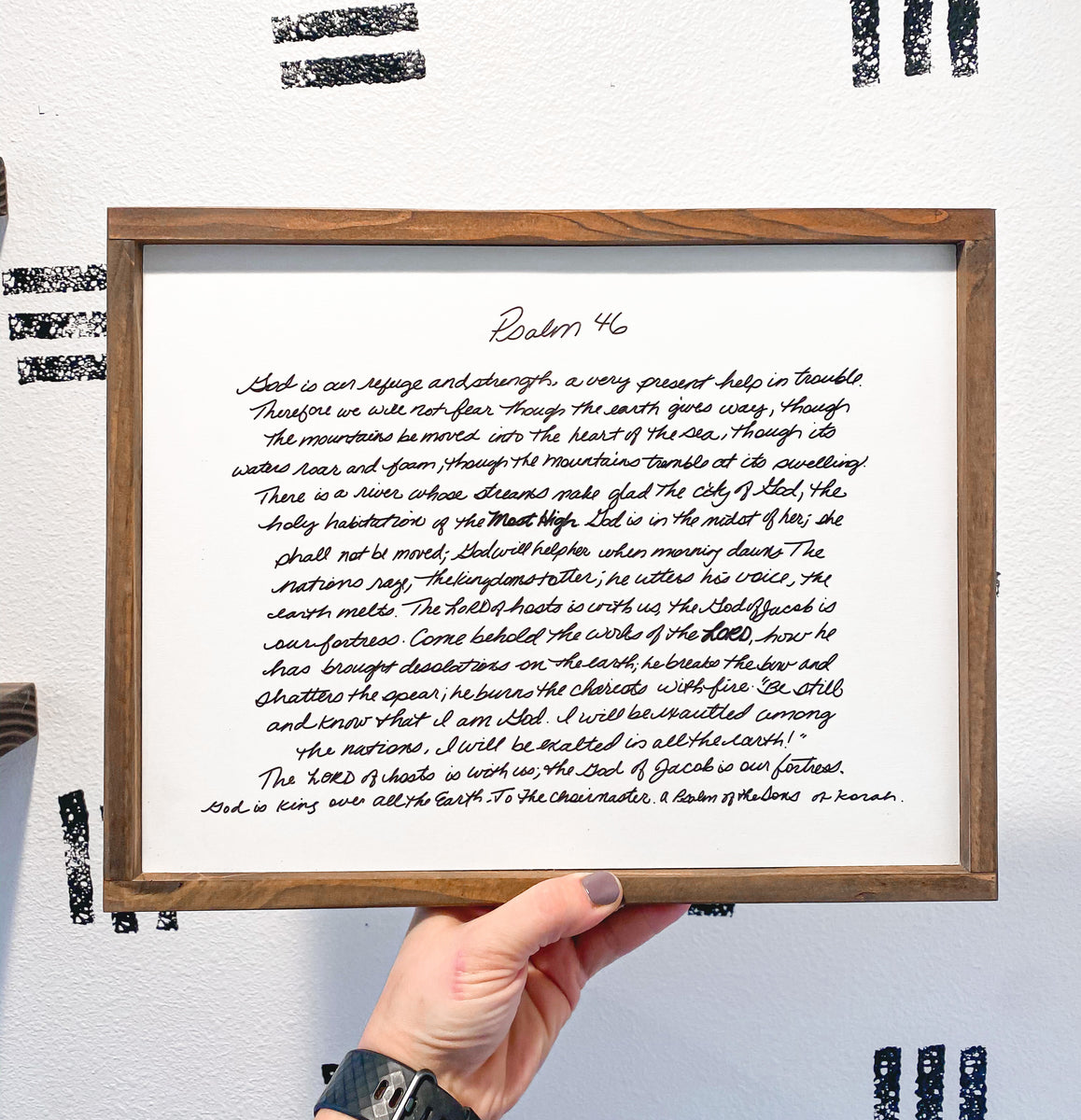 Engraved Keepsake Handwriting Sign (4 sizes) – Selah Creative Company